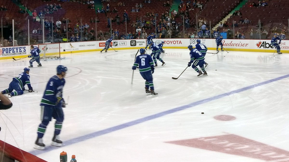 Canucks reveal second round schedule against the Oilers | Neon Sakura