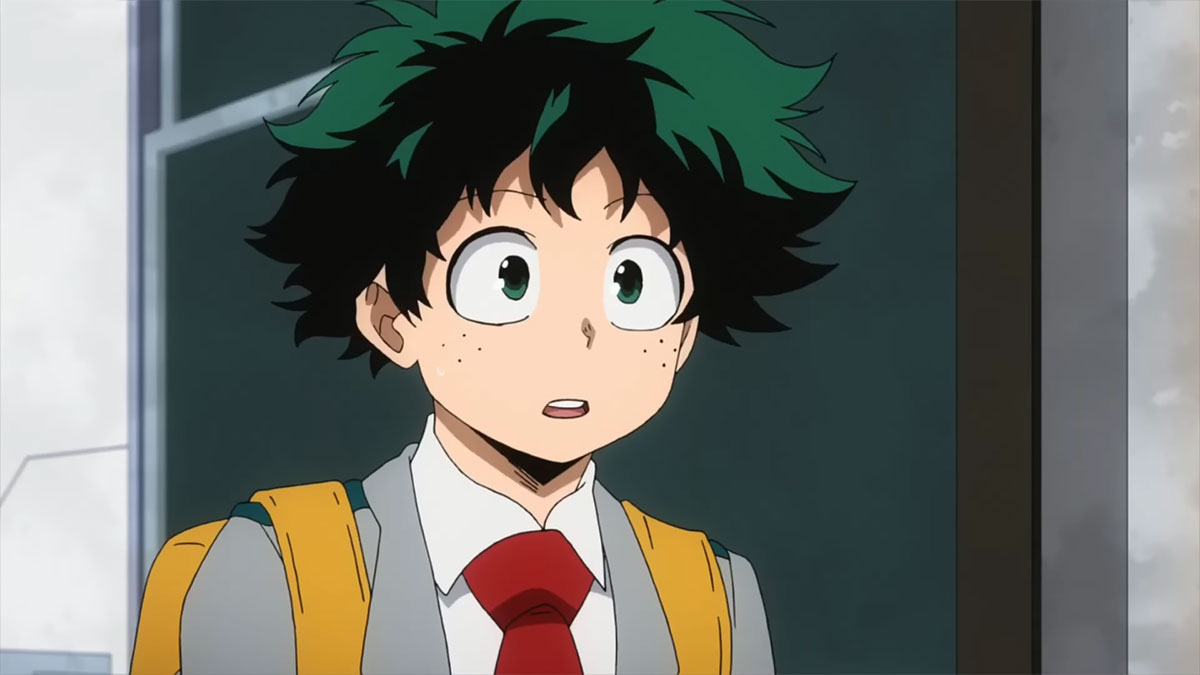 New artwork of Deku to promote seventh season of My Hero Academia ...